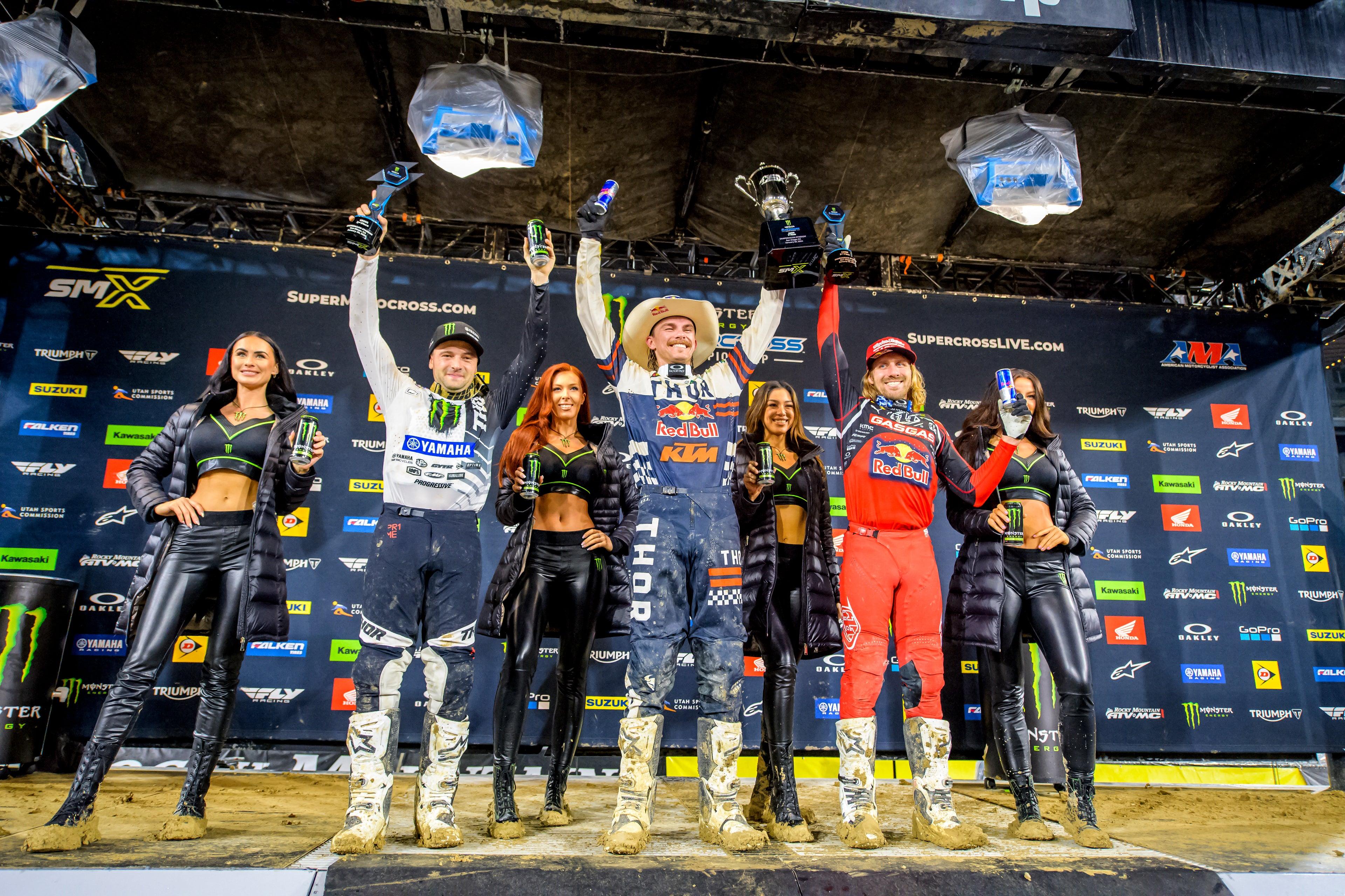 ALPINESTARS TOP NINE LOCK-OUT AS AARON PLESSINGER DOMINATES 450SX IN S