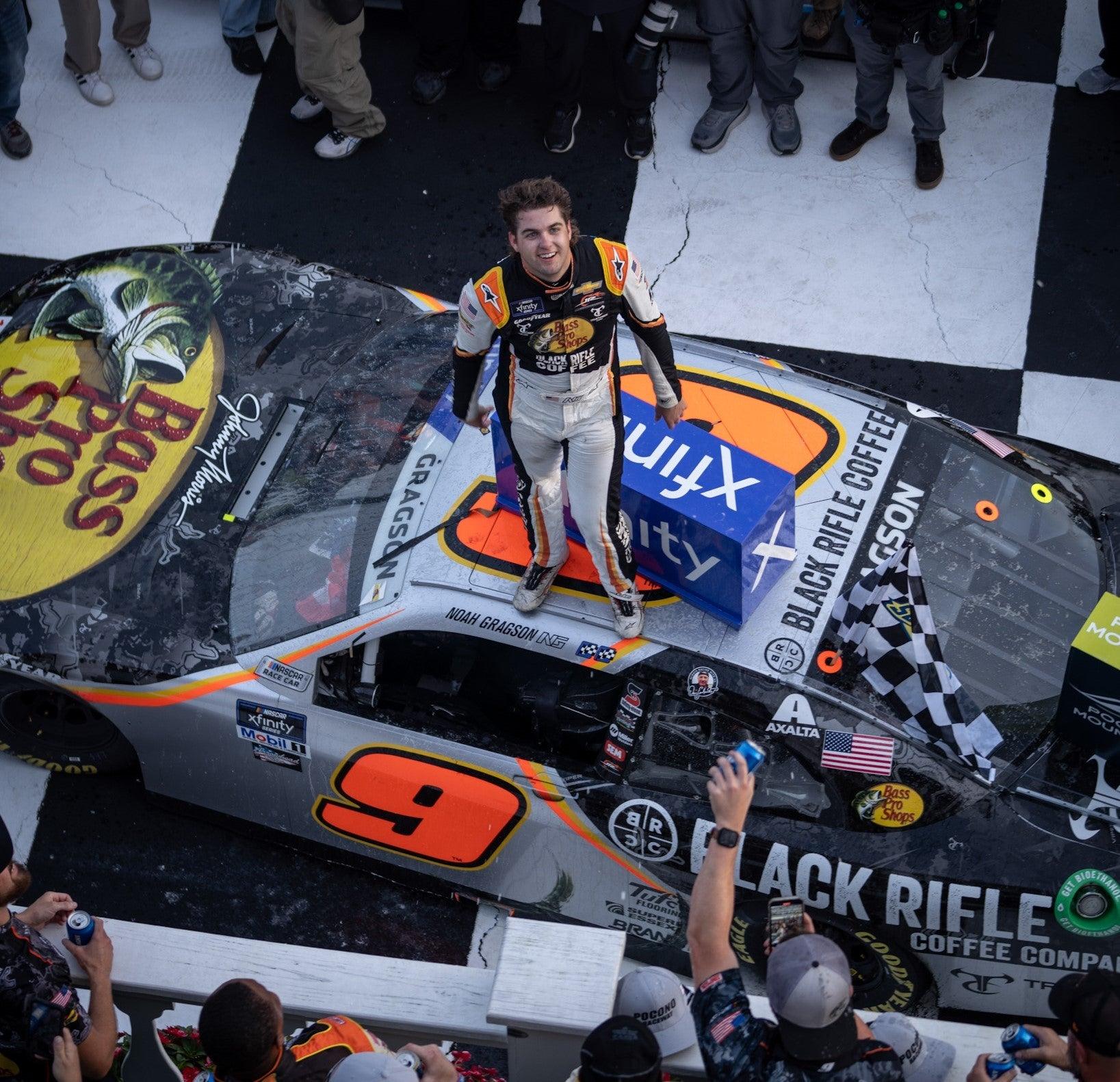 ALPINESTARS SCORE NASCAR XFINITY SERIES 1-2 AS NOAH GRAGSON WINS AND T