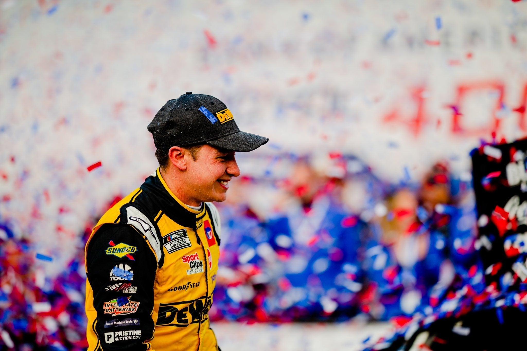 CHRISTOPHER BELL TAKES CLUTCH VICTORY TO ADVANCE TO NASCAR CUP PLAYOFF