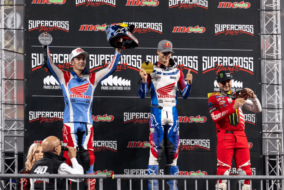 ALPINESTARS PODIUM LOCK-OUT AS JETT LAWRENCE WINS PARIS SUPERCROSS SX ...