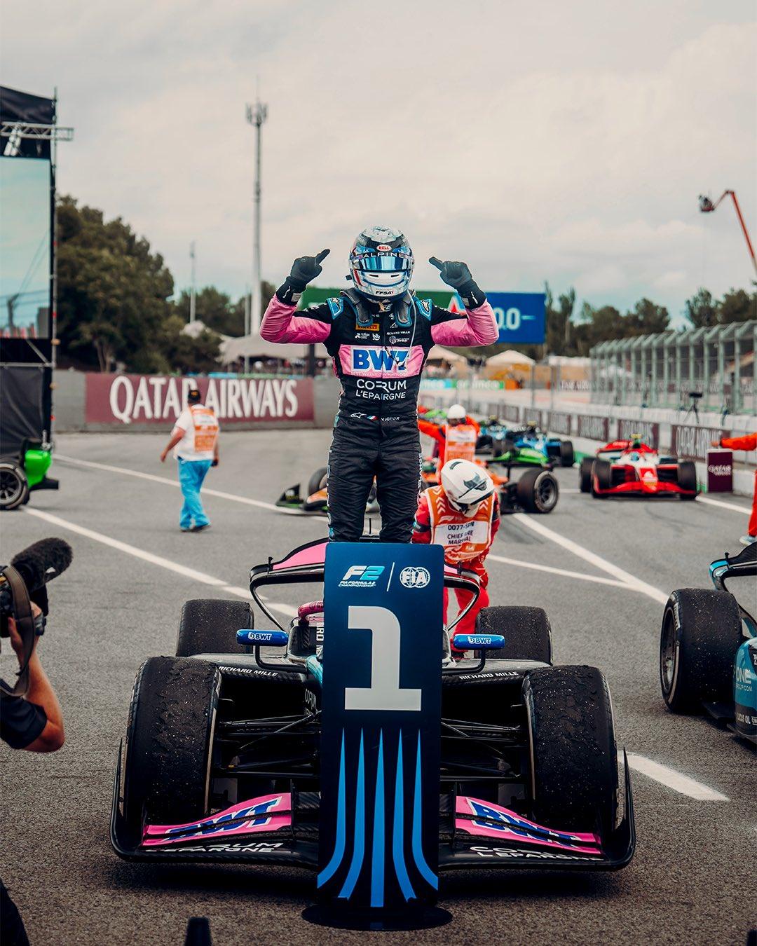 ALPINESTARS PODIUM LOCK-OUT AS VICTOR MARTINS WINS FORMULA 2 SPRINT IN ...