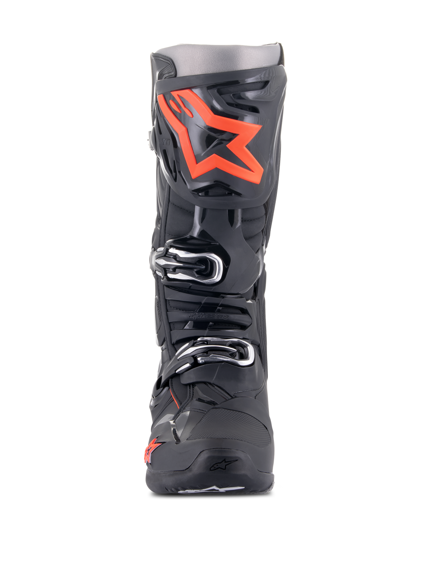 Tech 10 - Black Red MX Boots | Alpinestars®
