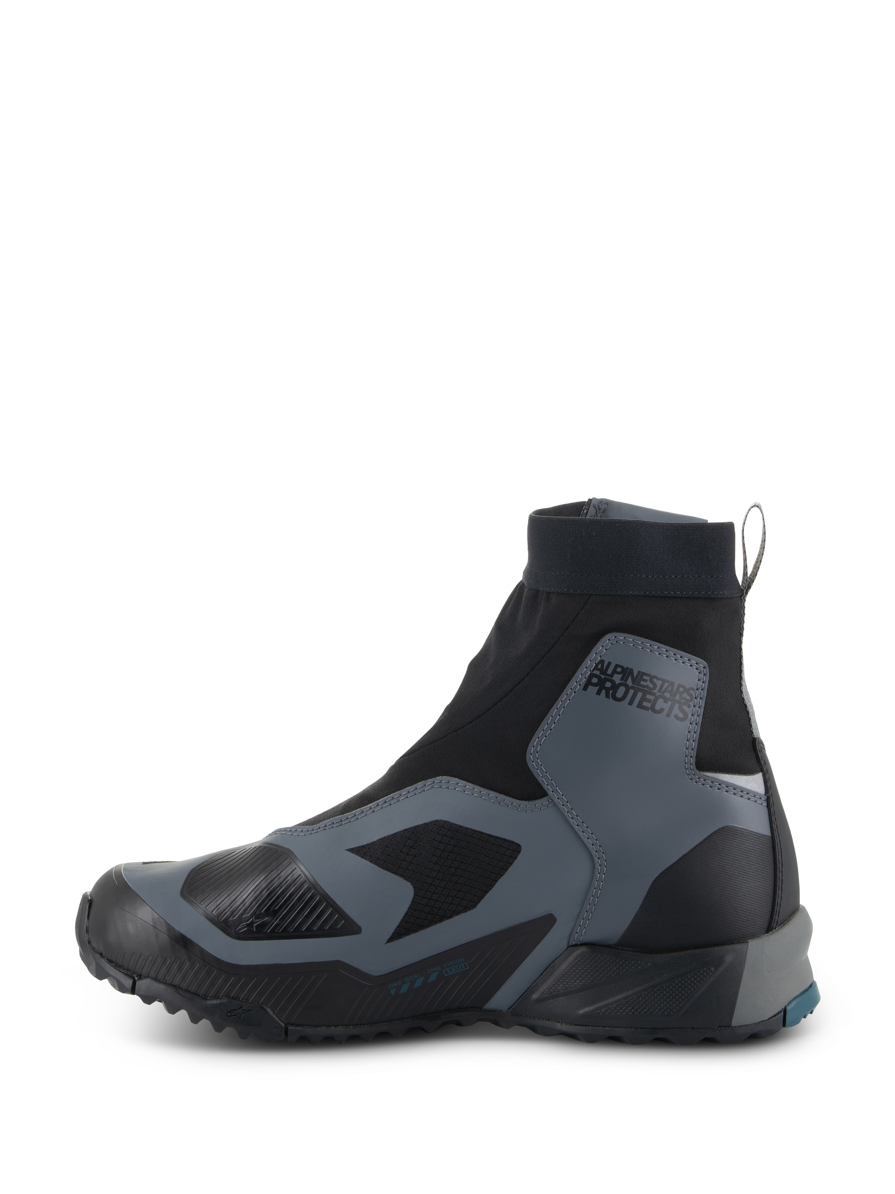 アルパインスターズ:CR-8 GORE-TEX SHOE 1285 BLACK DARK GRAY PETROL BLUE 8.5(26.0cm)