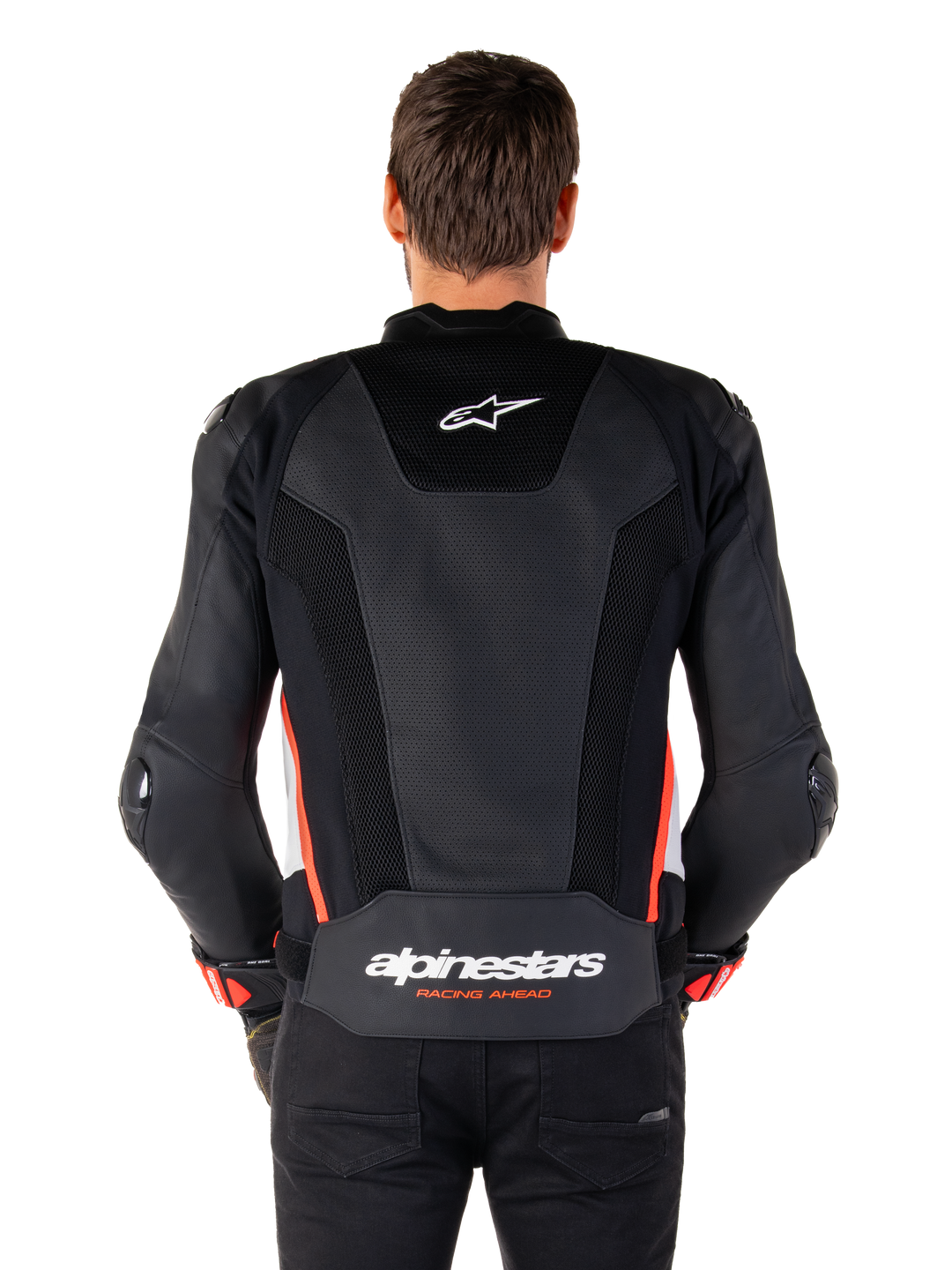 Missile V3 Airflow Leather Jacket - BLACK RACING/SPORT Jackets ...