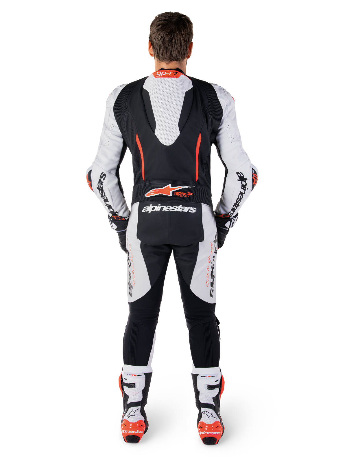 GP-R7 One Piece - White Motorcycle Suit | Alpinestars®