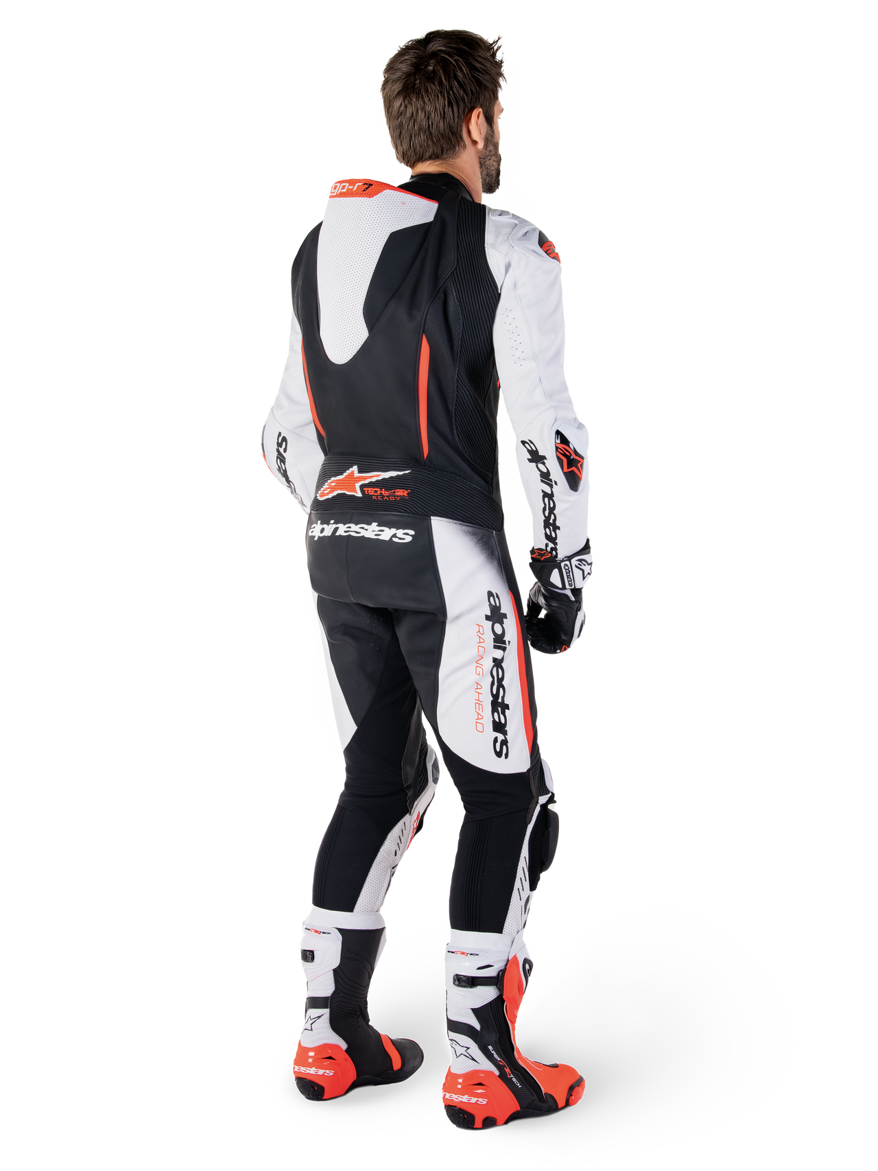GP-R7 One Piece - White Motorcycle Suit | Alpinestars®