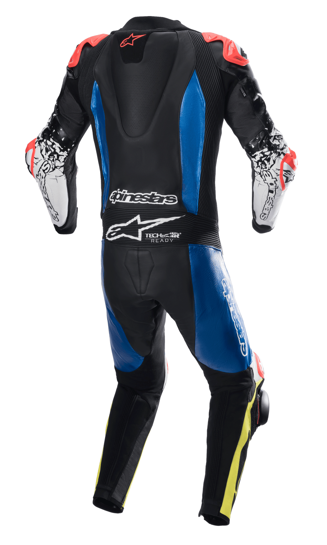 GP Tech V4 - Blue Motorcycle Suit | Alpinestars®
