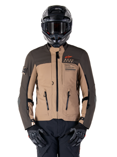 Andes V3 Drystar® Jacket - GRAY ADVENTURE Textile Jackets | Alpinestars