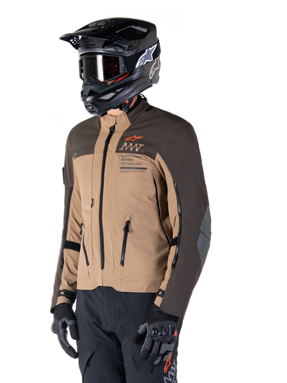 Andes V3 Drystar® Jacket - BLACK ADVENTURE Textile Jackets | Alpinestars