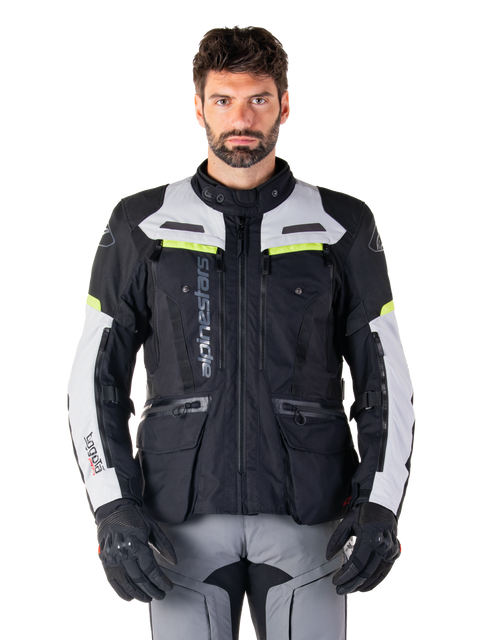 Andes V3 Drystar® Jacket - BLACK ADVENTURE Textile Jackets | Alpinestars