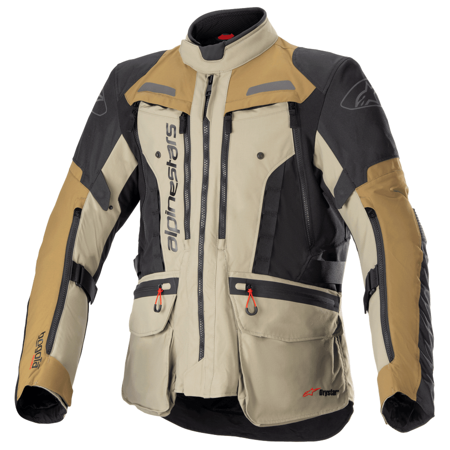 Andes V3 Drystar® Jacket - BLACK ADVENTURE Textile Jackets | Alpinestars