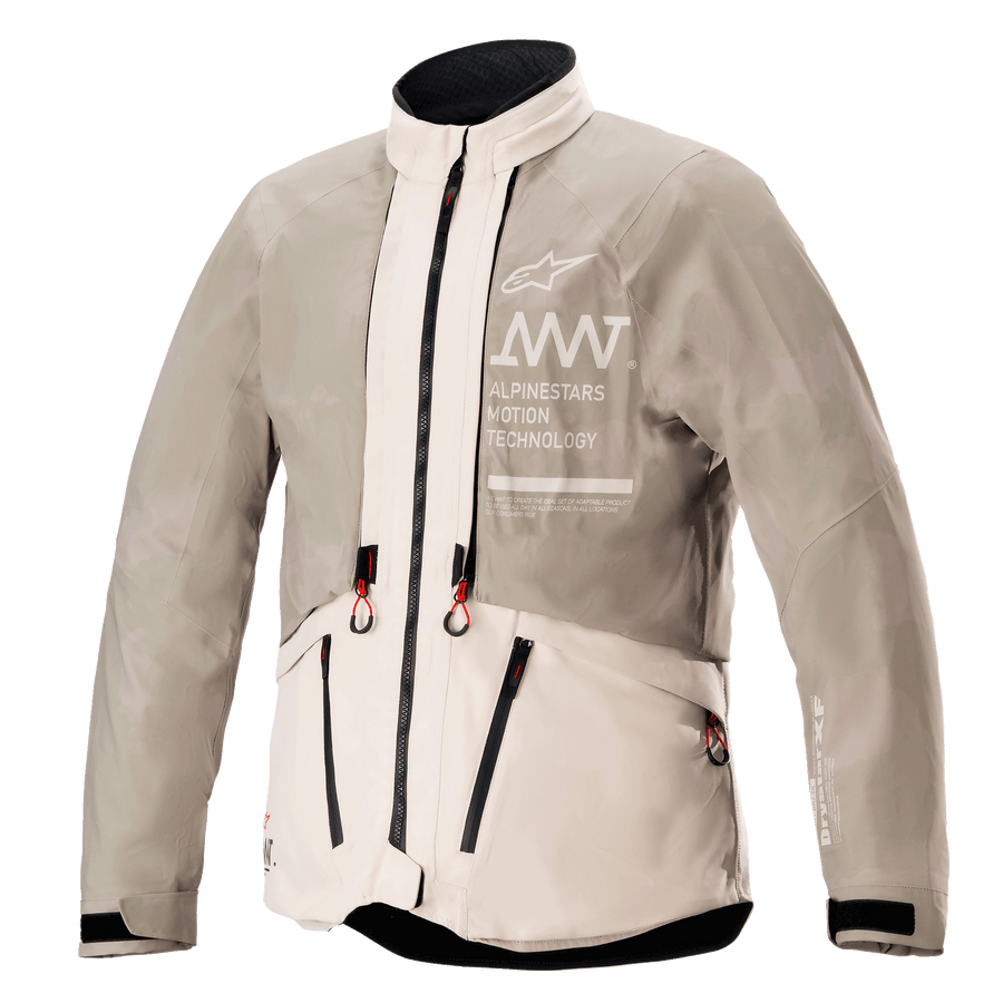 Andes V3 Drystar® Jacket - GRAY ADVENTURE Textile Jackets | Alpinestars