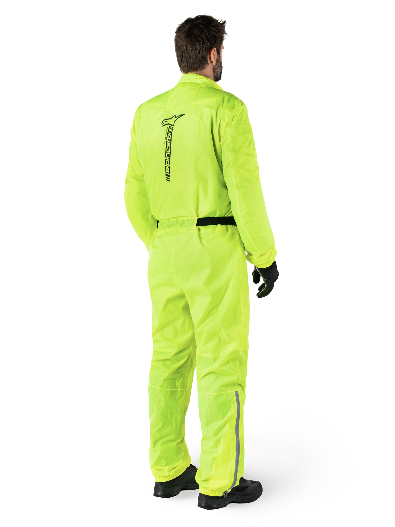 Hurricane Rain V2 - Yellow Motorcycle Suit | Alpinestars®