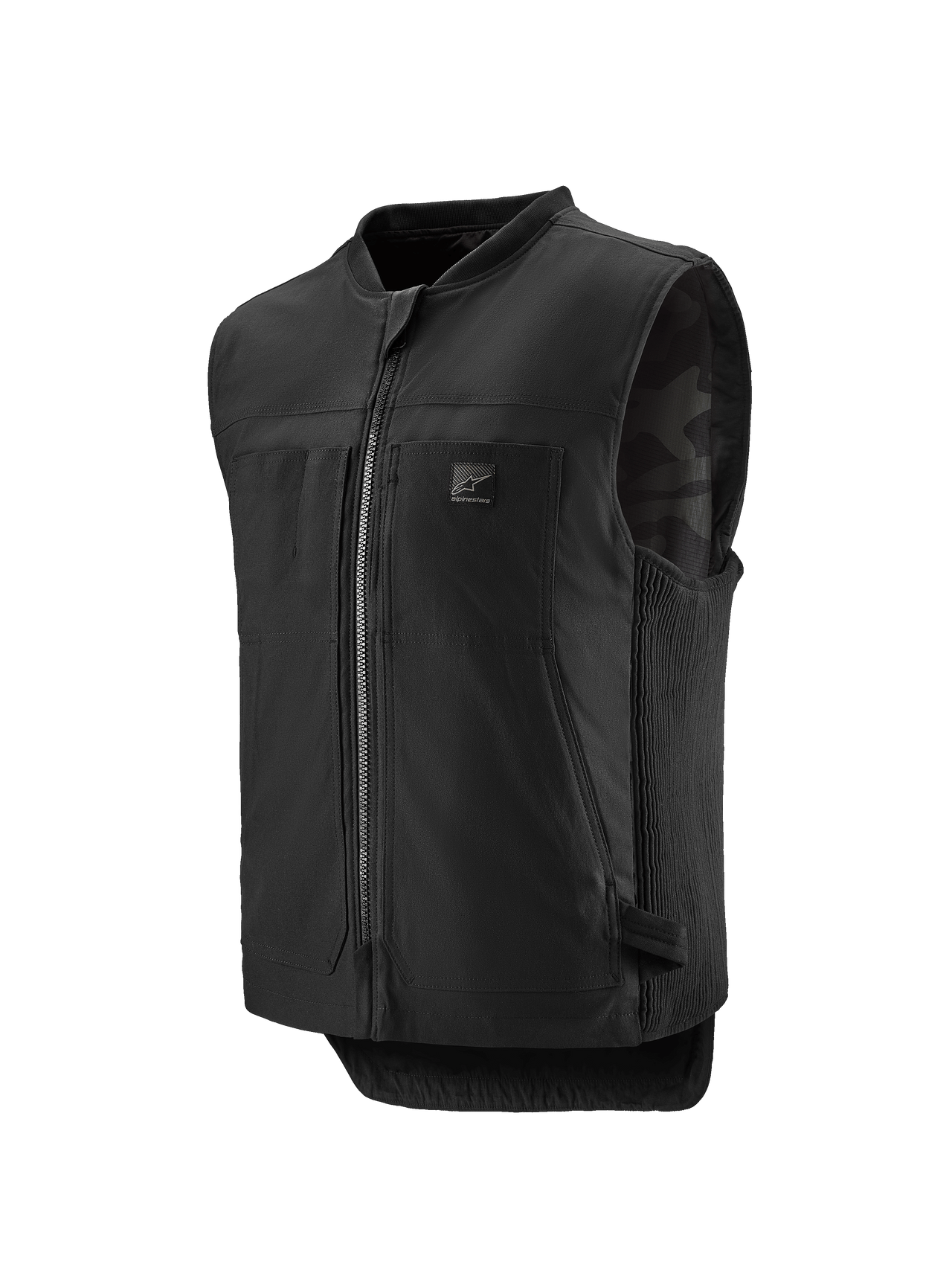 Tech-Air® 3 V2 Canvas - Black Motorcycle Tech-Air Airbag | Alpinestars®