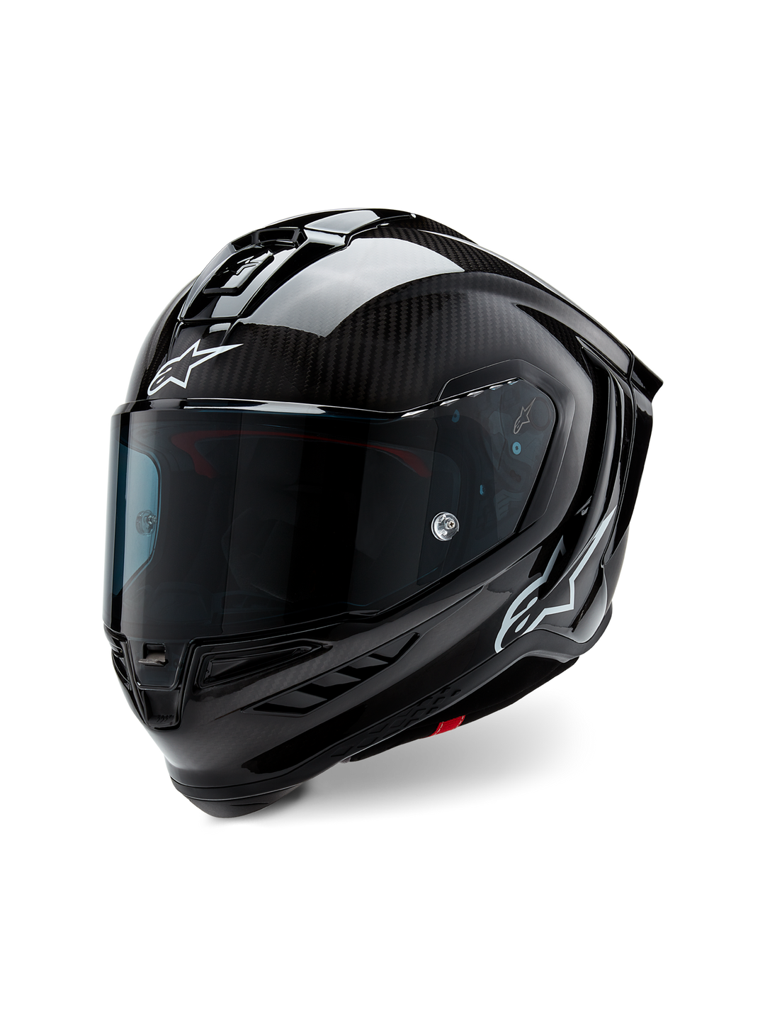 Supertech R10 Solid - Black Motorcycle Helmet | Alpinestars®
