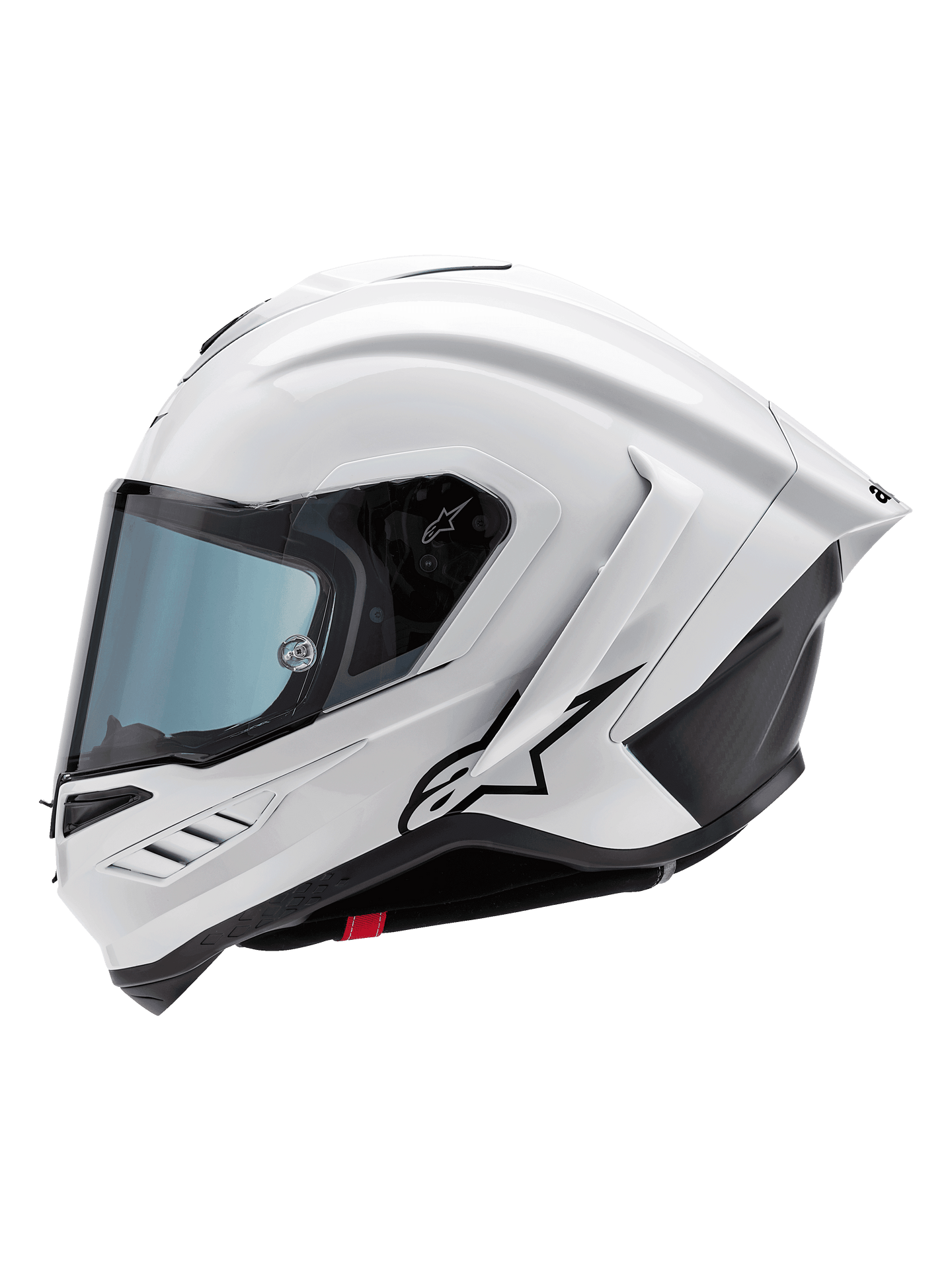 Supertech R10 Solid Helmet - WHITE RACING/SPORT Helmets | Alpinestars