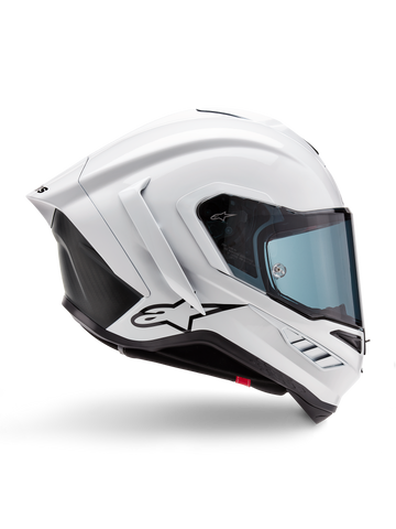 Supertech R10 Solid - White Motorcycle Helmet | Alpinestars®