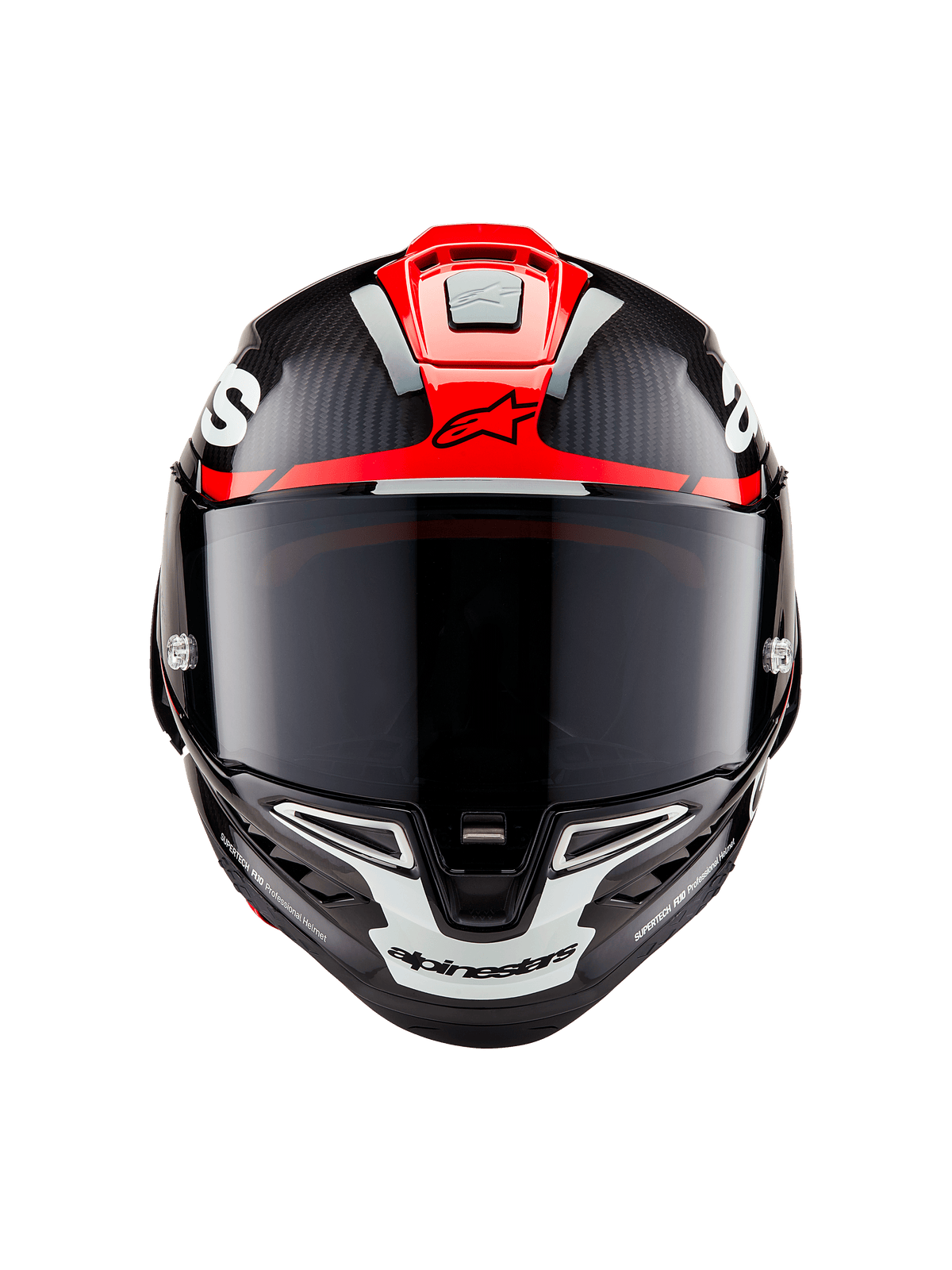 Supertech R10 Element Helmet - BLACK RACING/SPORT Helmets | Alpinestars