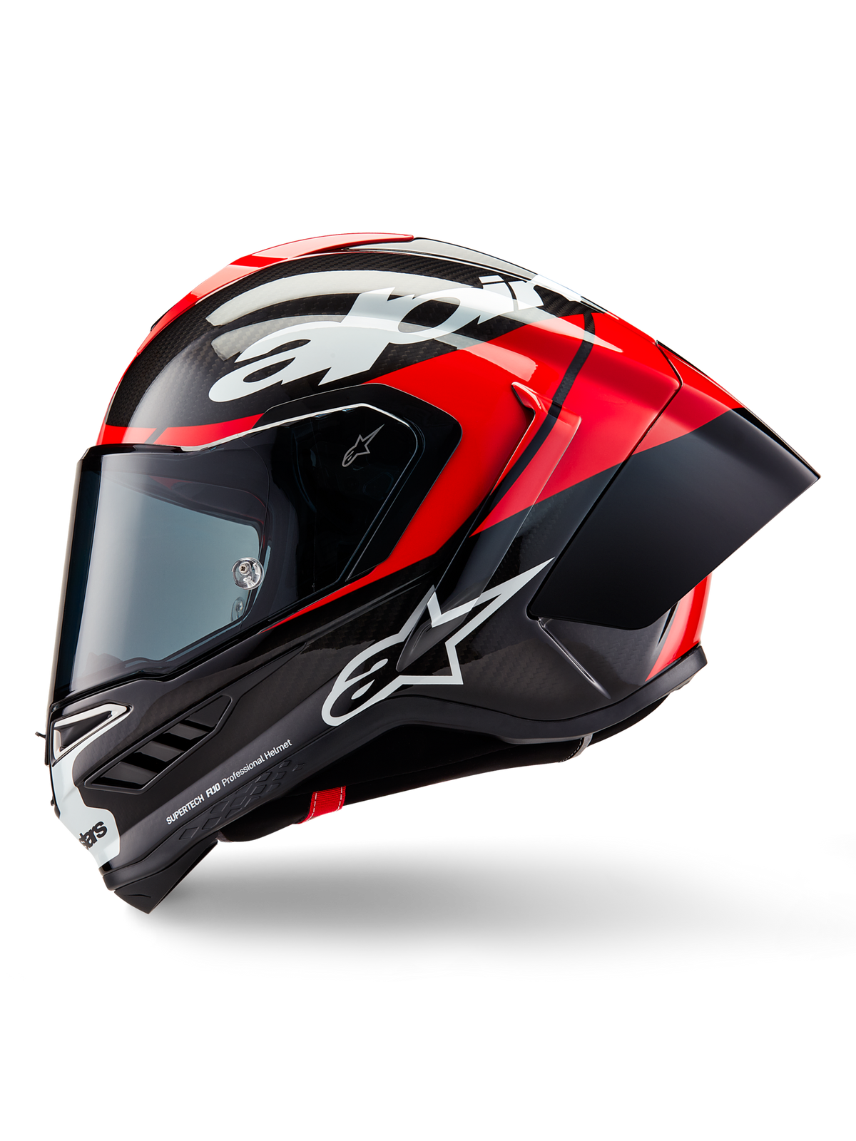 Supertech R10 Element - Black Motorcycle Helmet | Alpinestars®