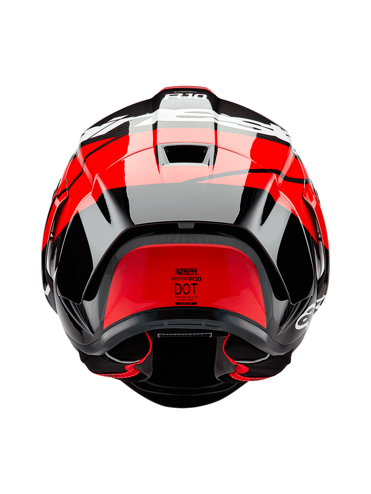 Supertech R10 Element Helmet - BLACK RACING/SPORT Helmets | Alpinestars