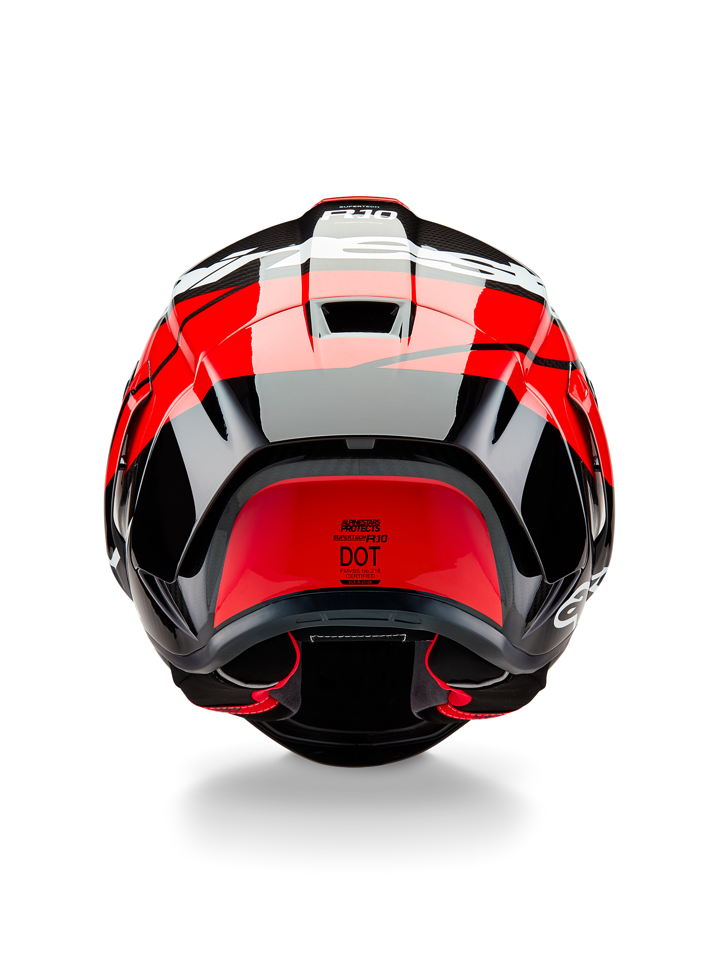 Supertech R10 Element Helmet - BLACK RACING/SPORT Helmets | Alpinestars