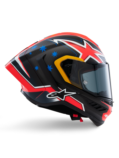 Supertech R10 Miller Limited Edition - Red Motorcycle Helmet | Alpinestars®