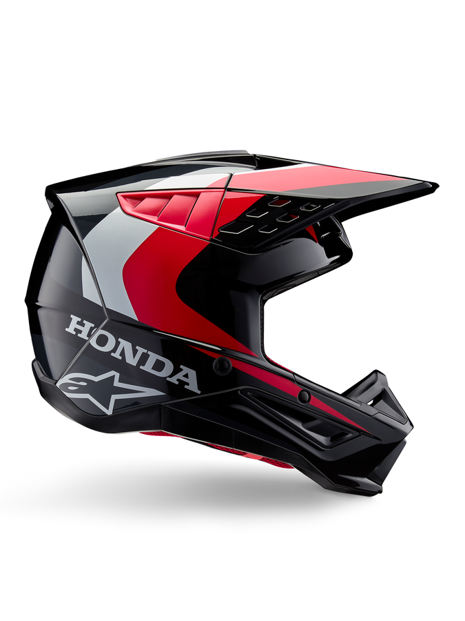 Honda SM5 Visor - Black Red MX Helmet Accessory | Alpinestars®