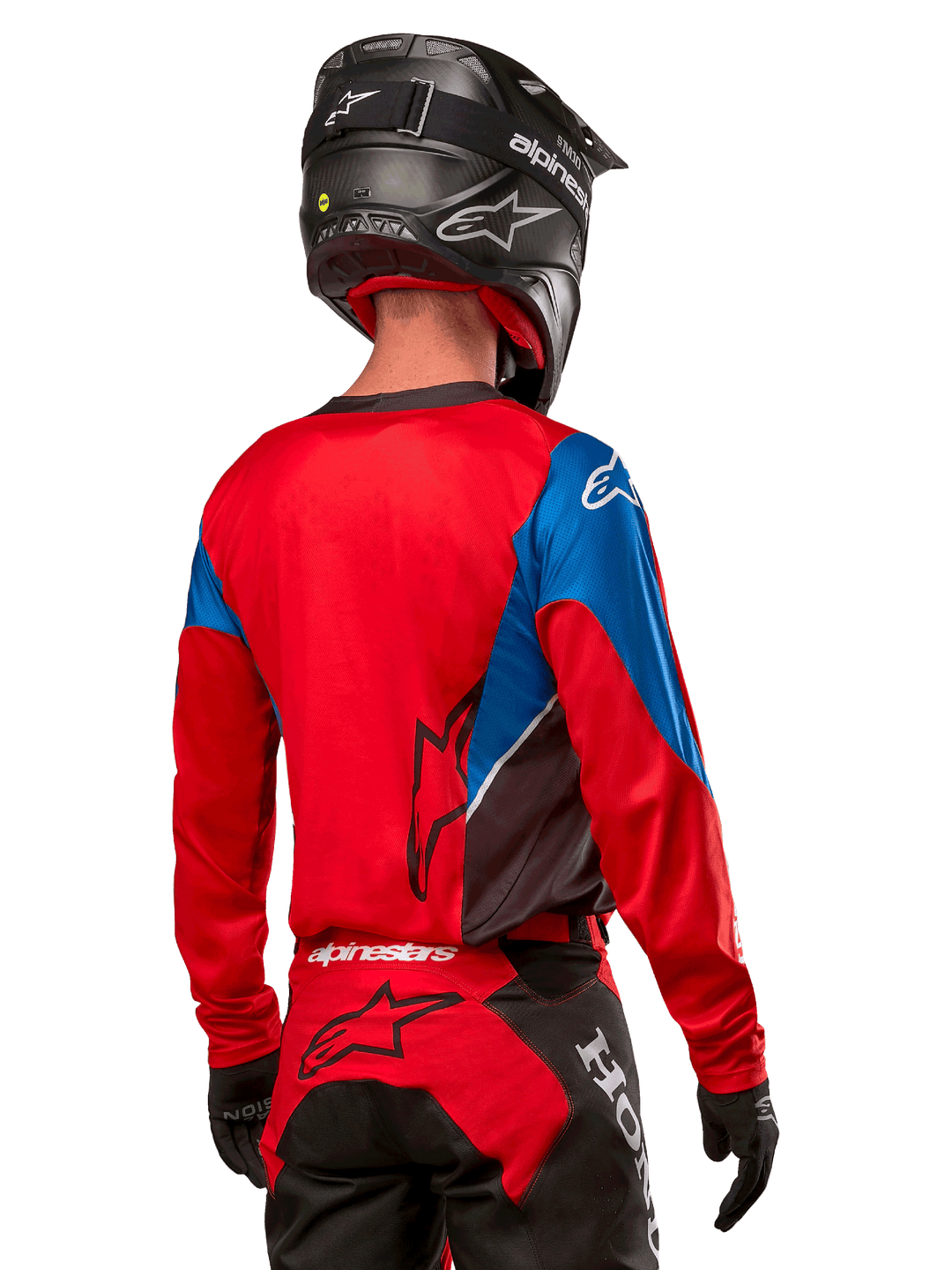 Honda Racer Iconic Jersey - BLACK MOTOCROSS Jerseys | Alpinestars
