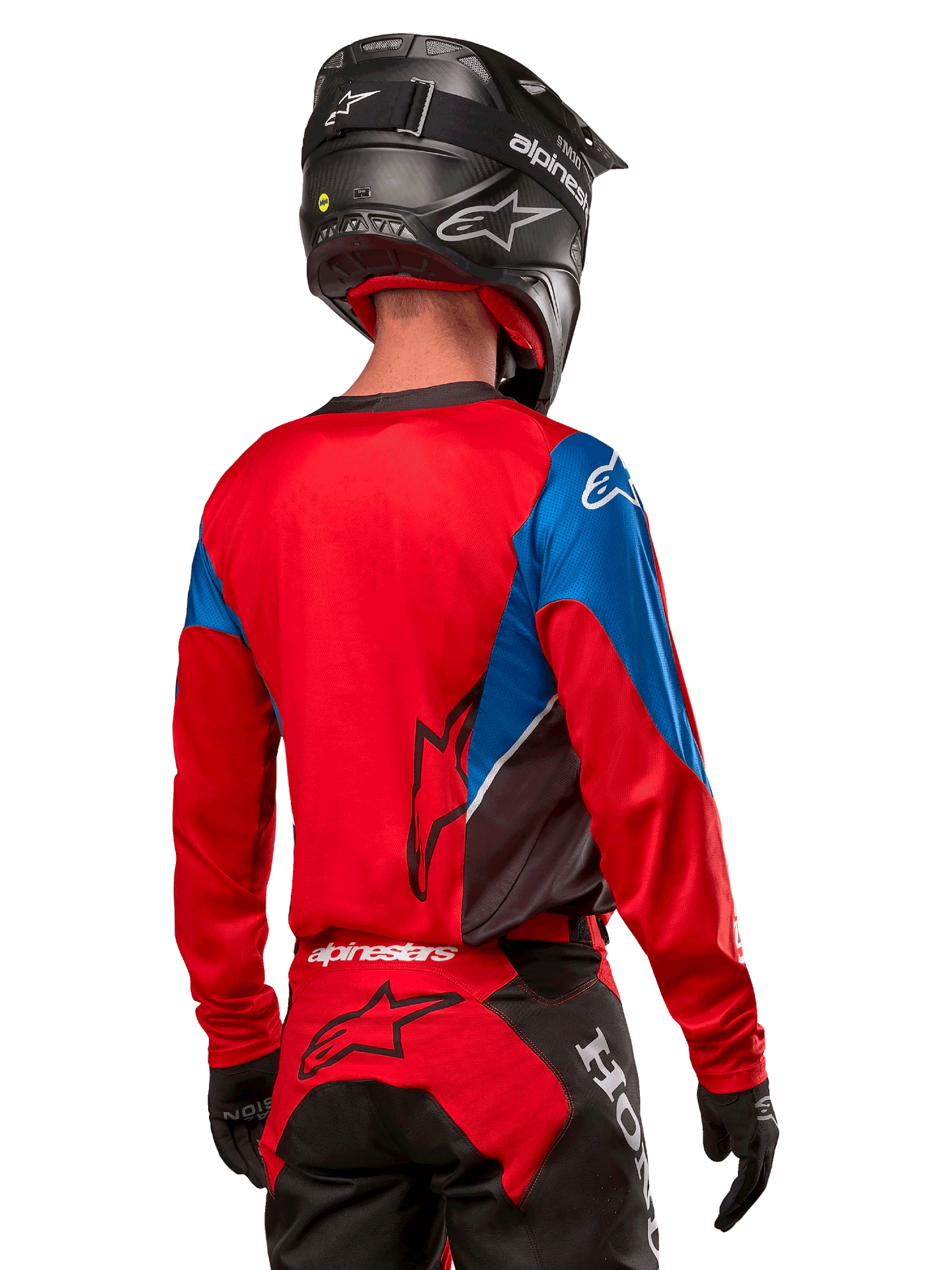 Honda Racer Iconic Jersey - BLACK MOTOCROSS Jerseys | Alpinestars