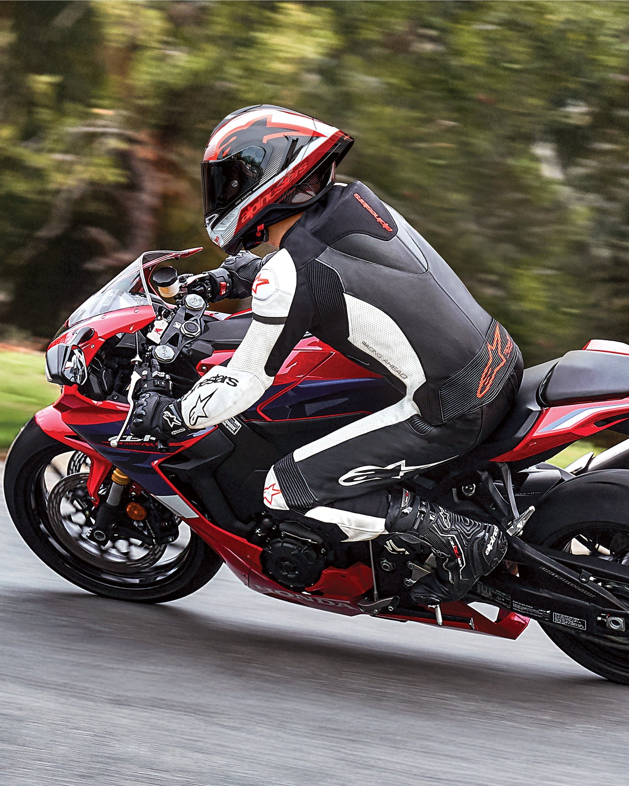 GP Force Lurv 2-Piece - Black Motorcycle Suit | Alpinestars®