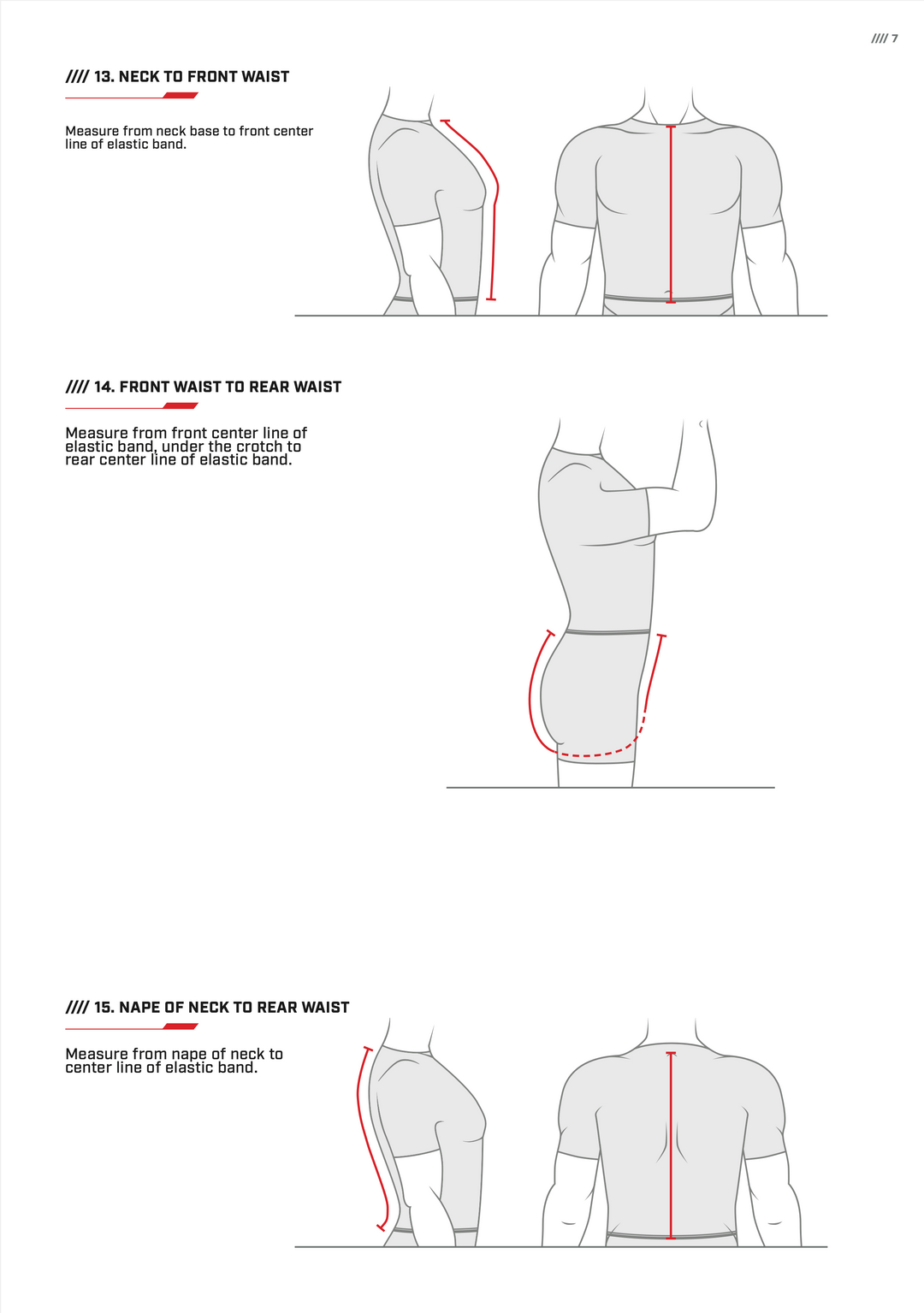 Tech Vision Made To Measure Size Guide | Alpinestars® Official Store