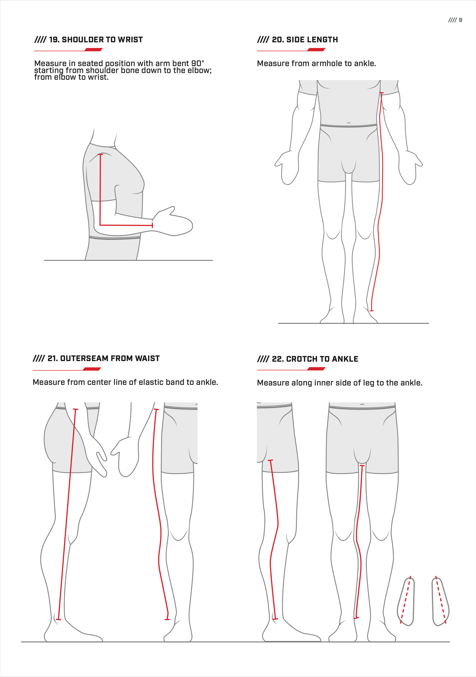 Tech Vision Made To Measure Size Guide | Alpinestars® Official Store