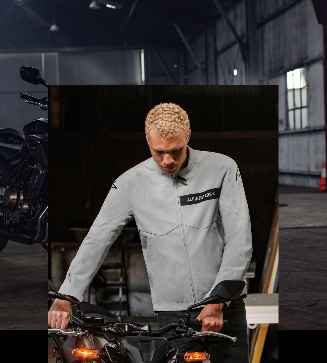 Aeron - Black Motorcycle Jacket | Alpinestars®