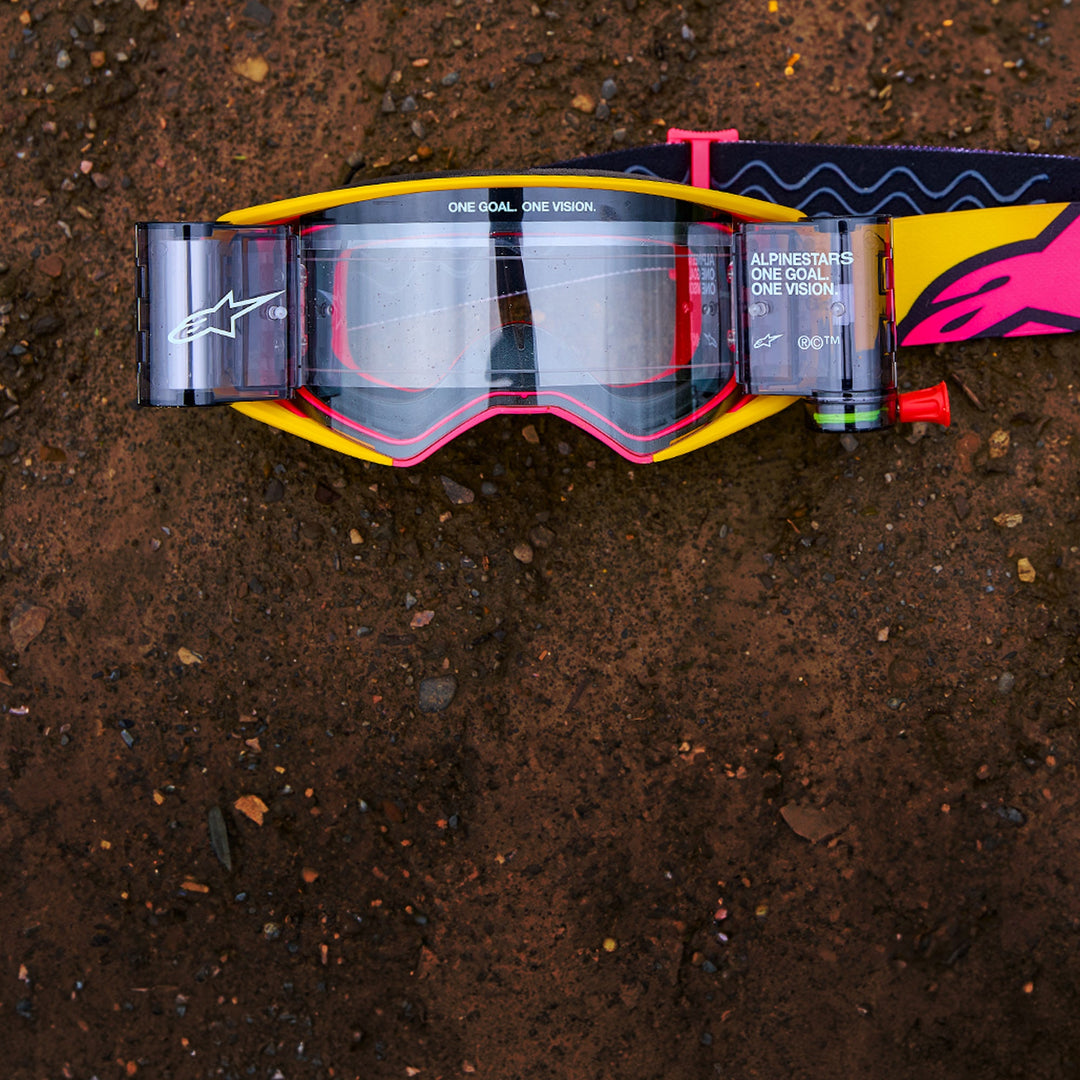 Supertech Corp Goggles Absolute Vision - WHITE MOTOCROSS Goggles ...